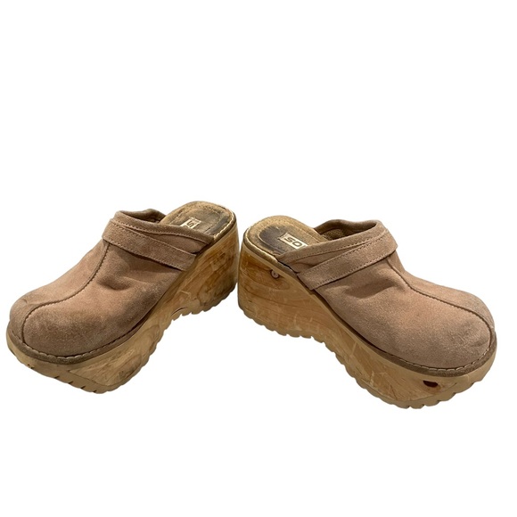Soda | Shoes | Vintage Rare Soda Suede Mega Chunky Platform Mules ...